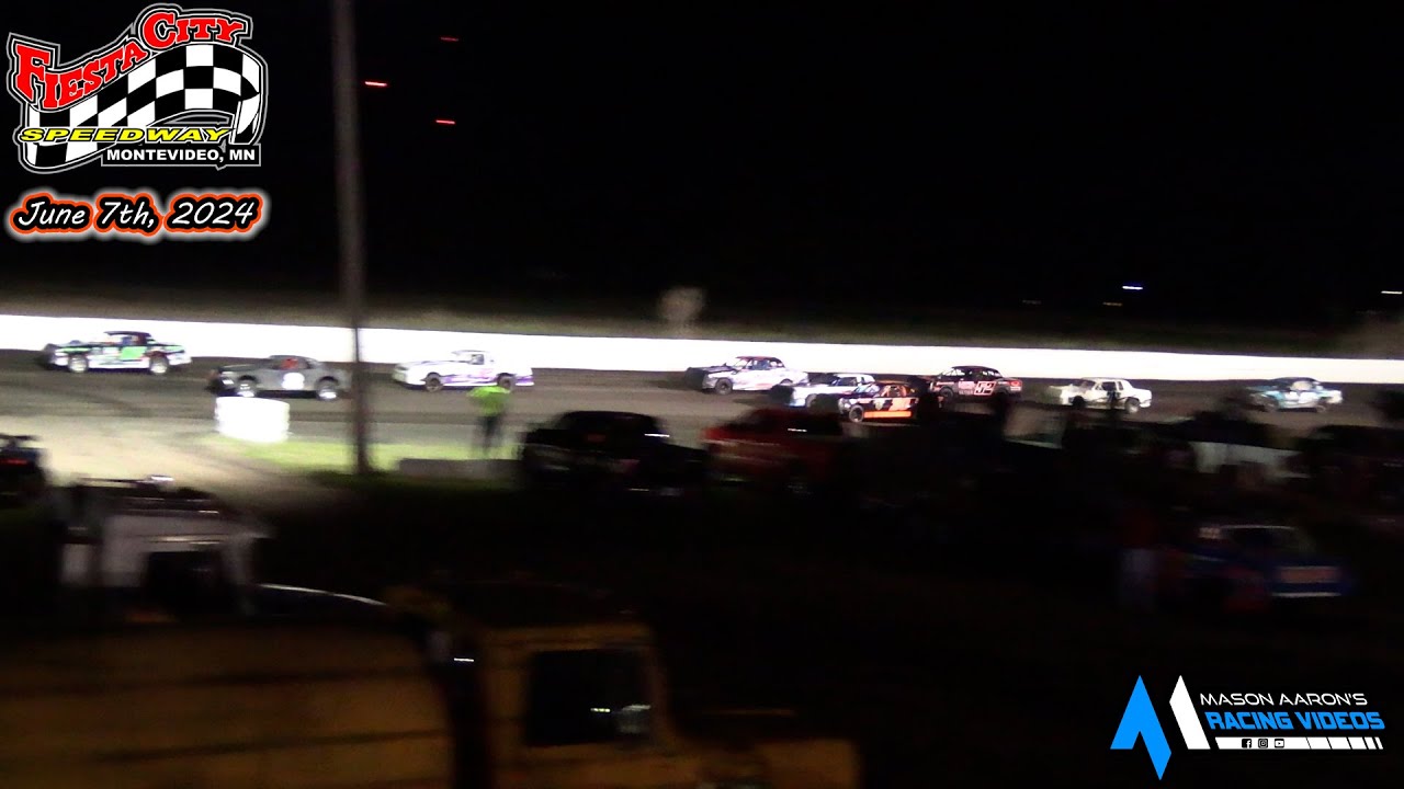 Fiesta City Speedway Pure Stock A-Main (6/7/24) - YouTube