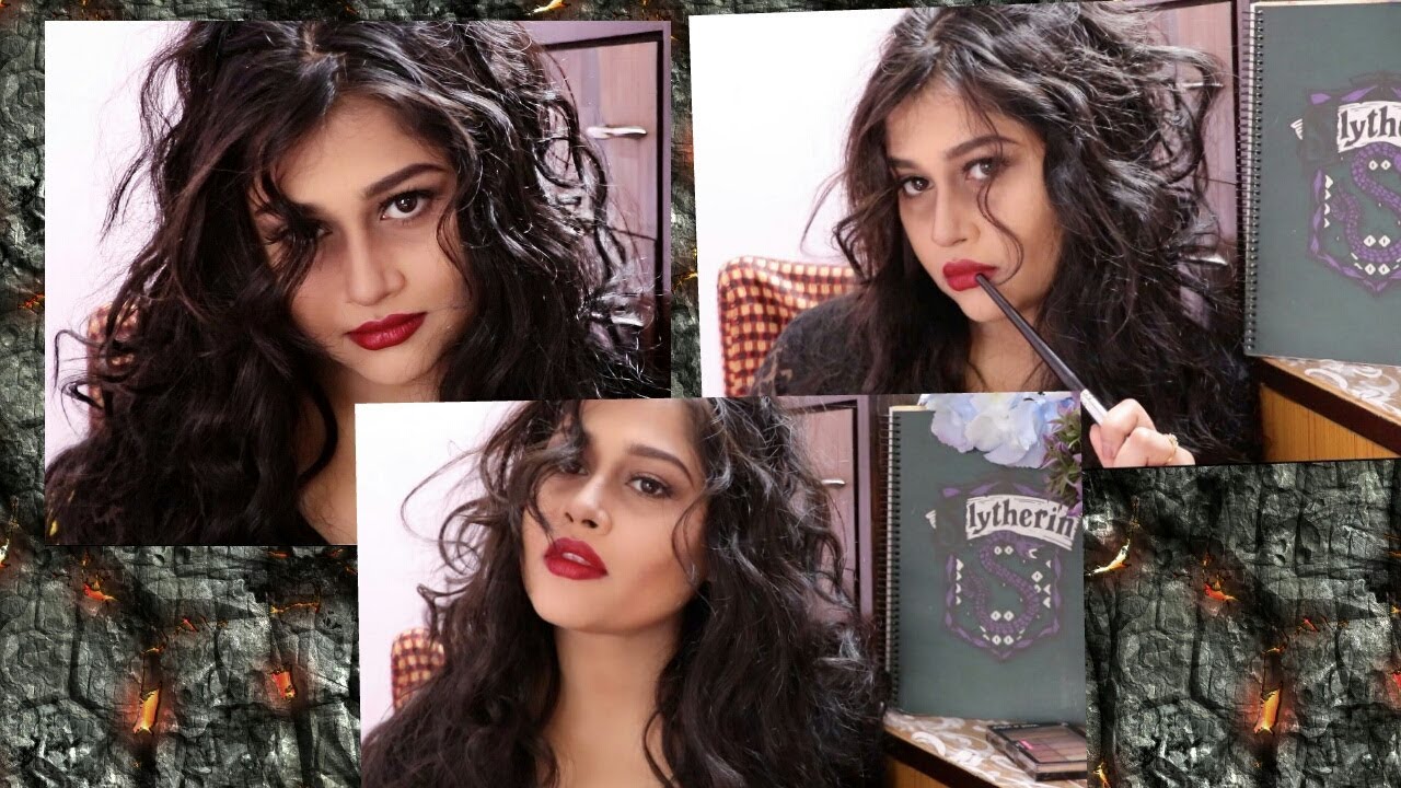 HALLOWEEN MAKEUP TUTORIAL 2018 | BELLATRIX LESTRANGE | KOLKATA | INDIA - YouTube
