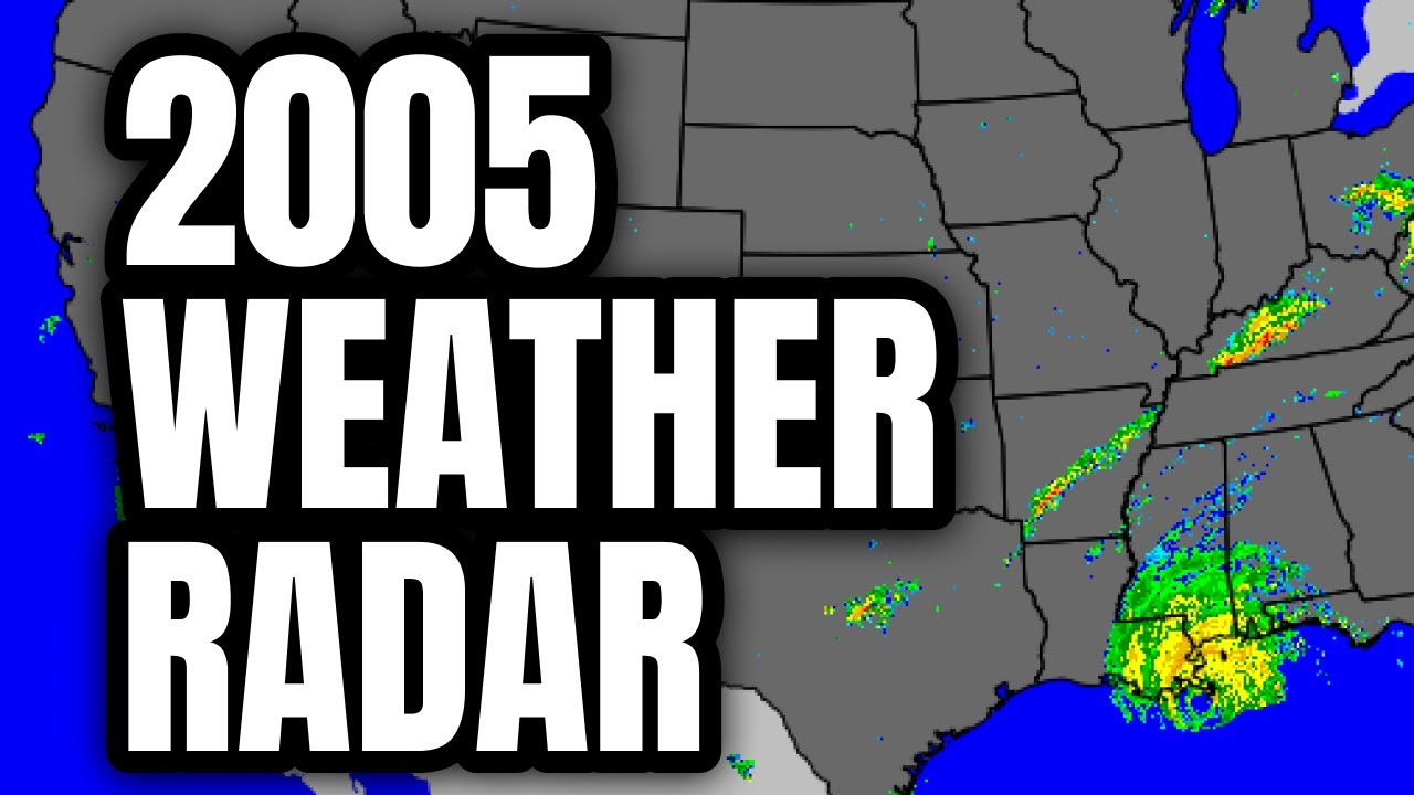 2005 weather radar timelapse - YouTube
