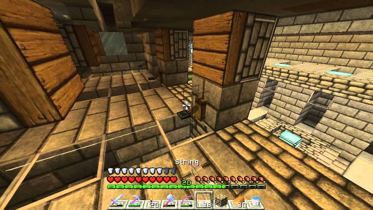 Minecraft Undermine 20 - léčebna vesničanů, konečně finální verze - YouTube