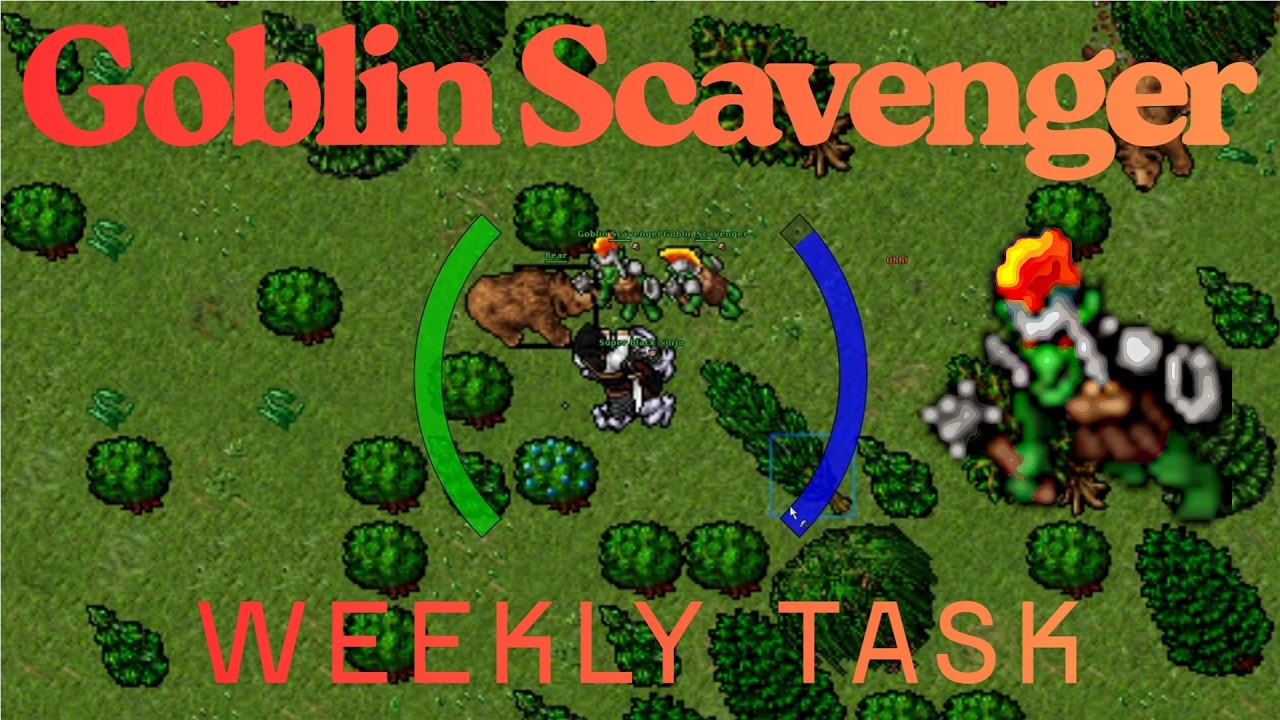 Tibia Goblin Scavenger Femor Hills Weekly Task Bestiary #tibia # ...