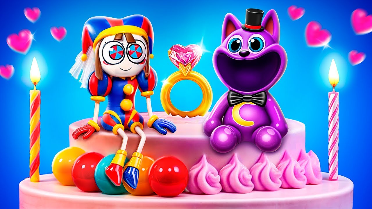 The Amazing Digital Circus vs Poppy Playtime 3 LOVE STORY! - YouTube