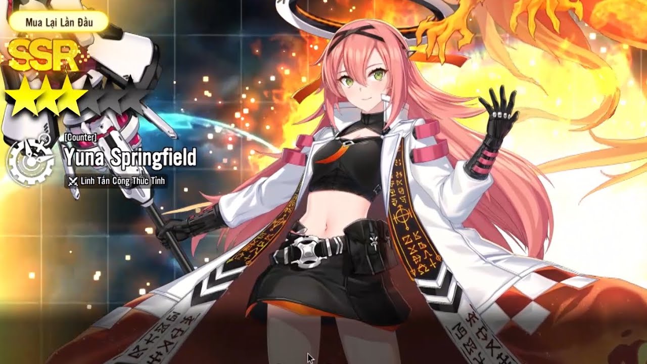 Người chơi hệ Gacha (mở Yuna Springfield) :D - YouTube