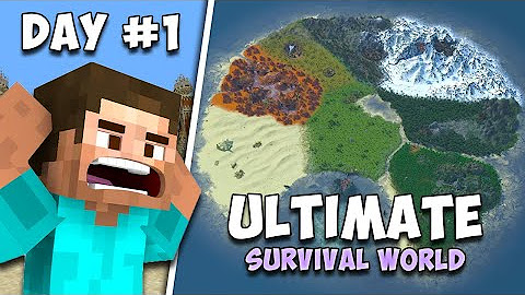 Ultimate Survival World In Minecraft - YouTube