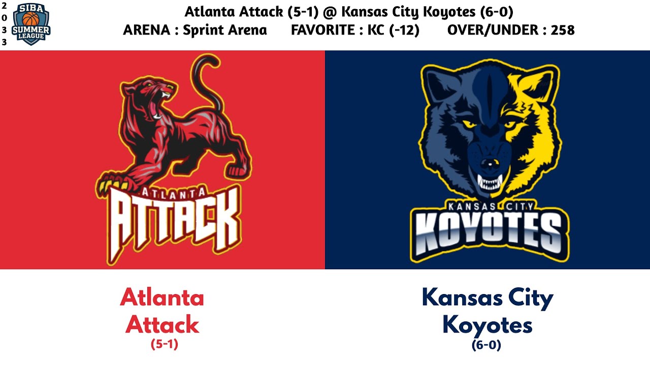 Atlanta Attack vs Kansas City Koyotes SIBA Summer League 071433 - YouTube