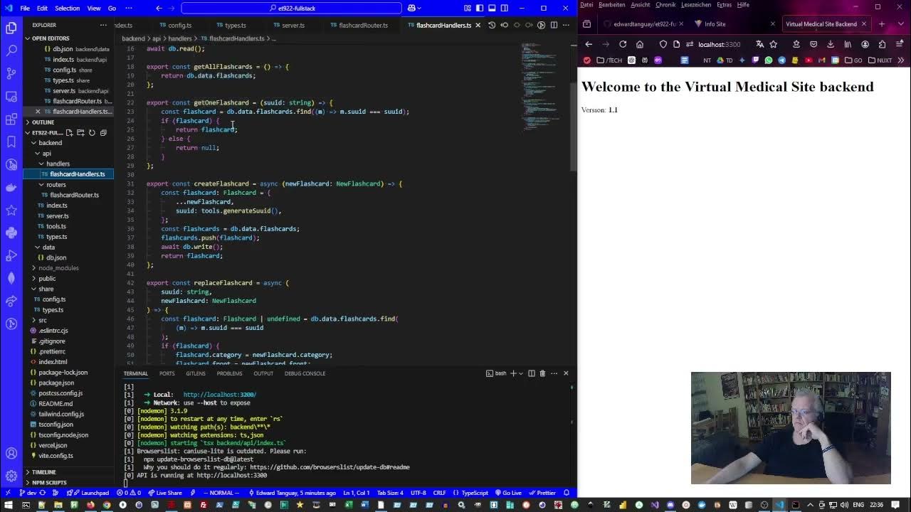 How to use fullstack app template: Vite-React/Node/Express/lowdb - YouTube