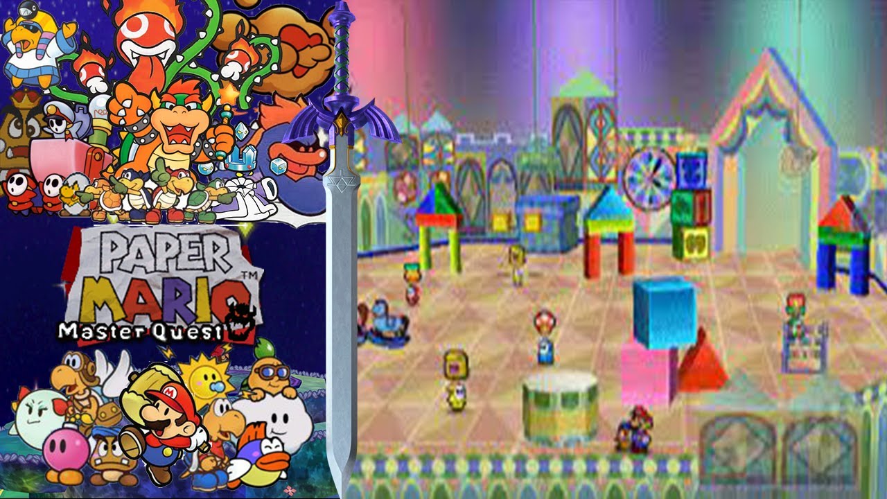 Vamos a jugar Paper Mario Master Quest |Ep.5| Entre la caja de juguetes ...