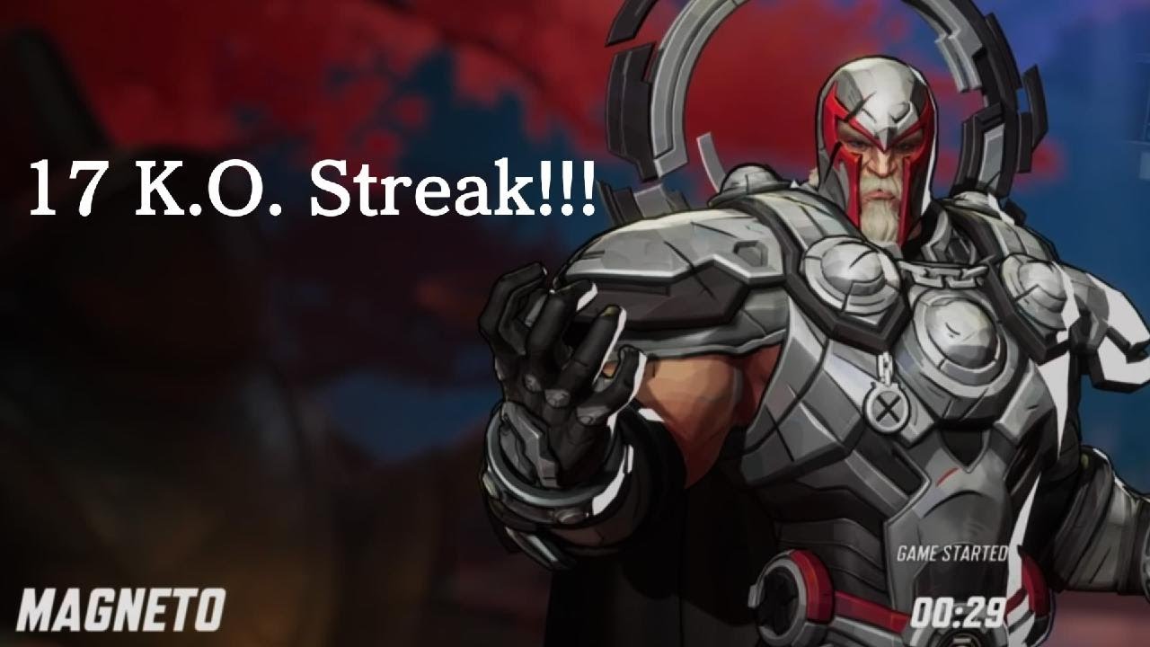Marvel Rivals- 17 Player K.O. Streak!!! Magneto a Beast! - YouTube