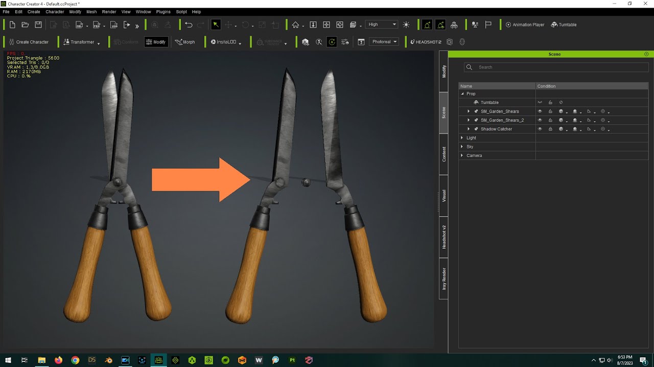 Separating Single-Mesh iClone Props into Multiple Parts Without Blender ...