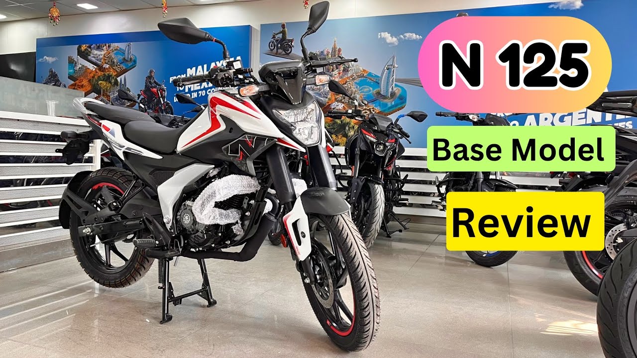 Bajaj Auto Ltd Launch New Bike Pulsar N125 Base Model Detail Review On ...