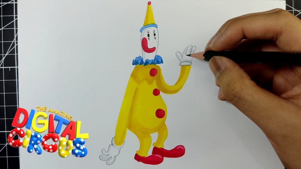 COMO DIBUJAR a KAUFMO de THE AMAZING DIGITAL CIRCUS | drawing THE ...