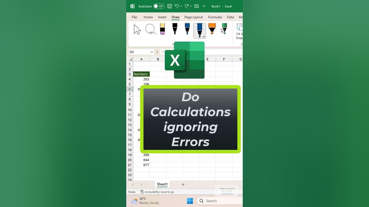 Master Aggregate Function in Excel | Quick Tutorial 🔥 #ExcelShorts #ExcelTips - YouTube