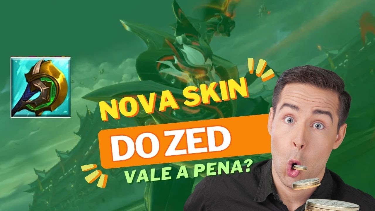 League of Legends Wild Rift Zed New Skin - YouTube
