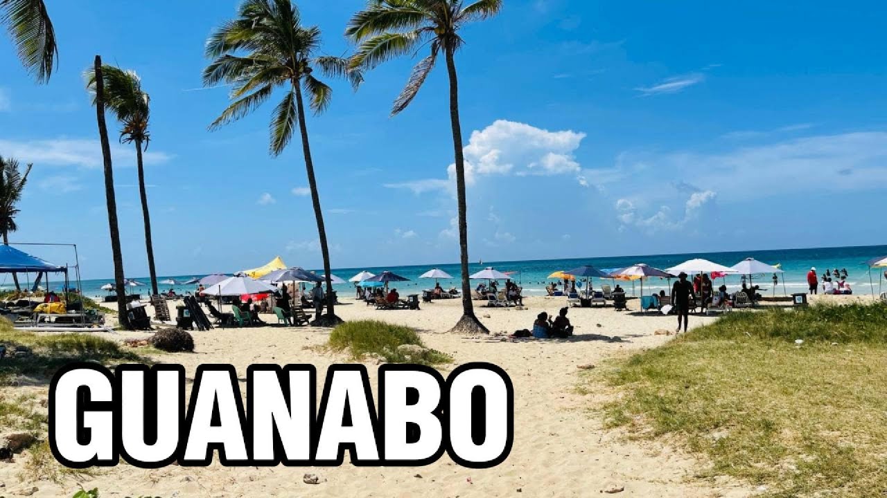 Así se ve Guanabo, una de las playas más populares de La Habana - YouTube