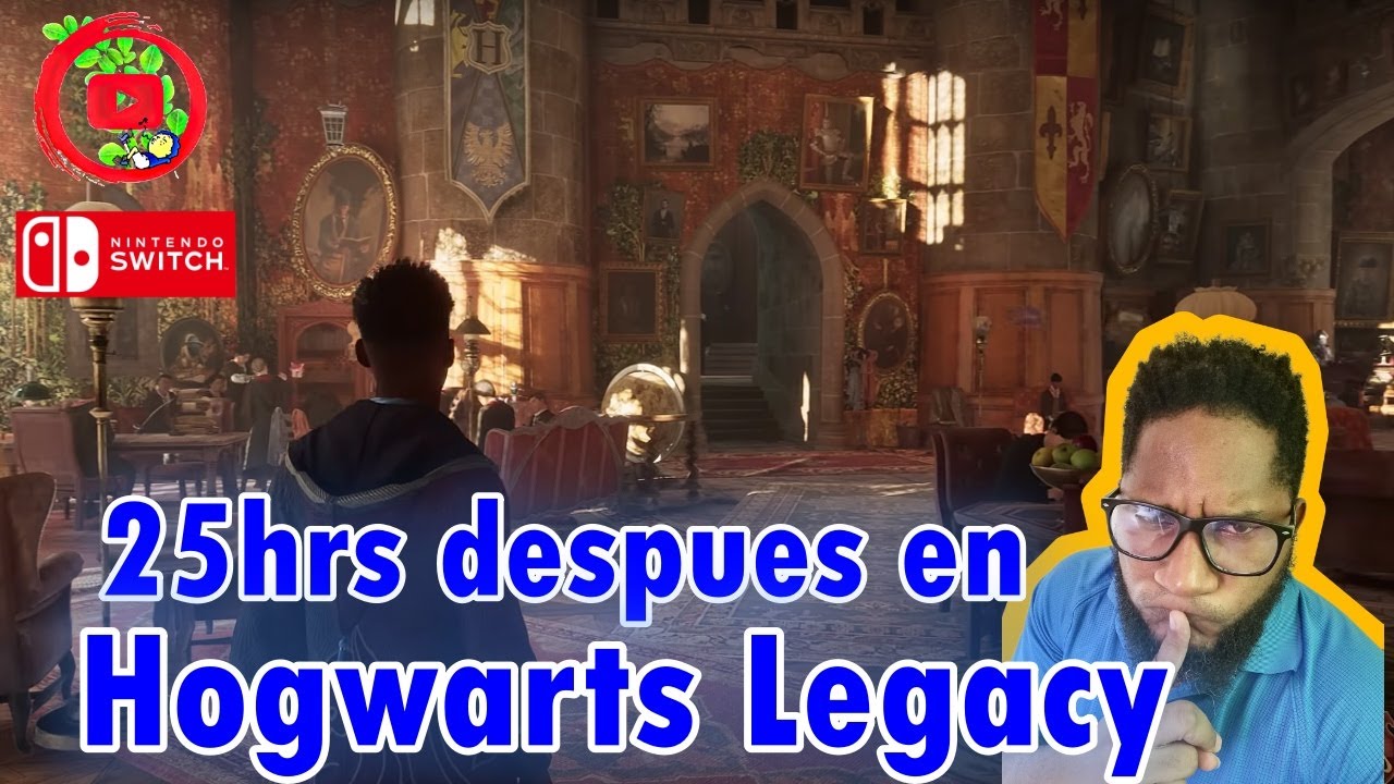 Primeros Pasos Hogwarts Legacy 25hrs DESPUES #NintendoSwitch - YouTube