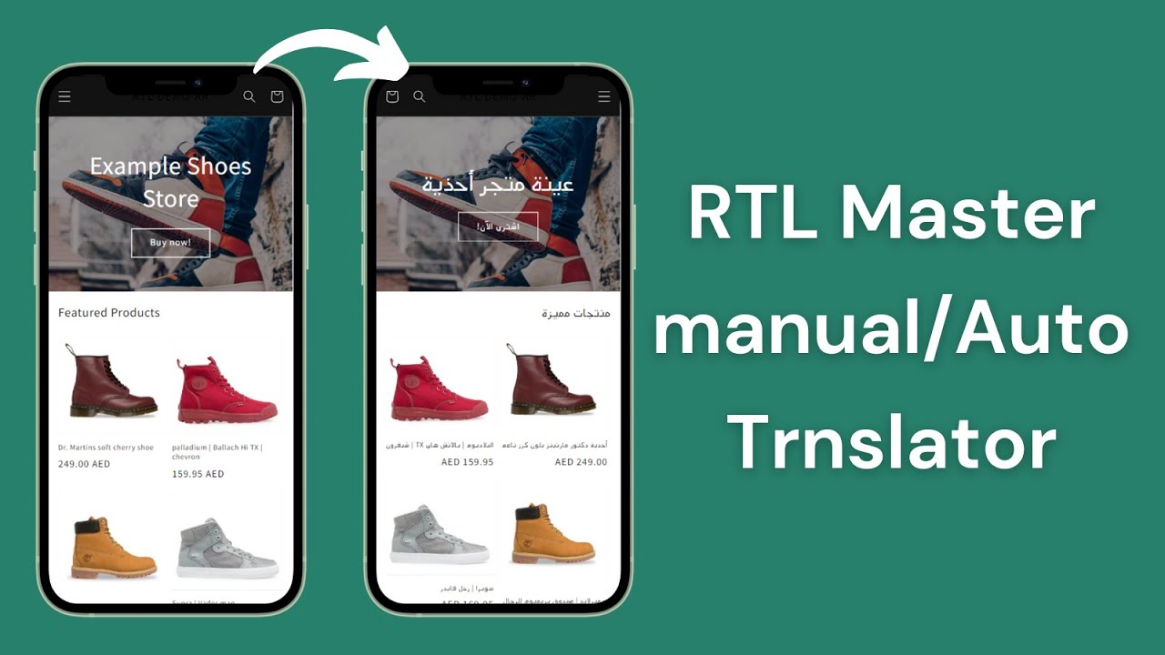 RTL Master Translator - Auto/Manual translate your Shopify store - YouTube