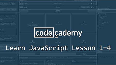 CodeCademy - Learn JavaScript Course - YouTube