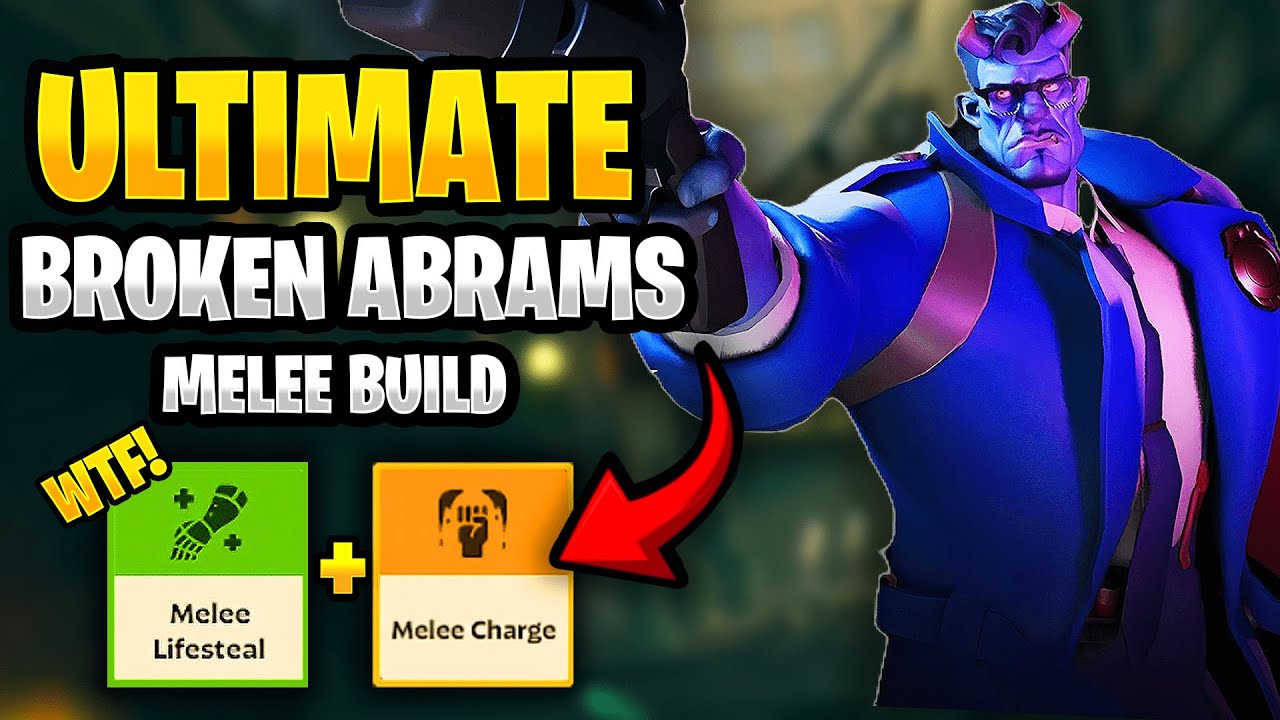 The MUST TRY Abrams MELEE BUILD | Deadlock #deadlock #abrams #gameplay ...