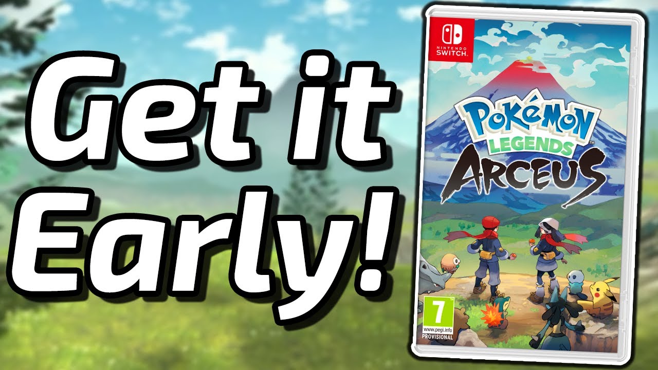 How to Get Pokemon Legends Arceus Early - YouTube
