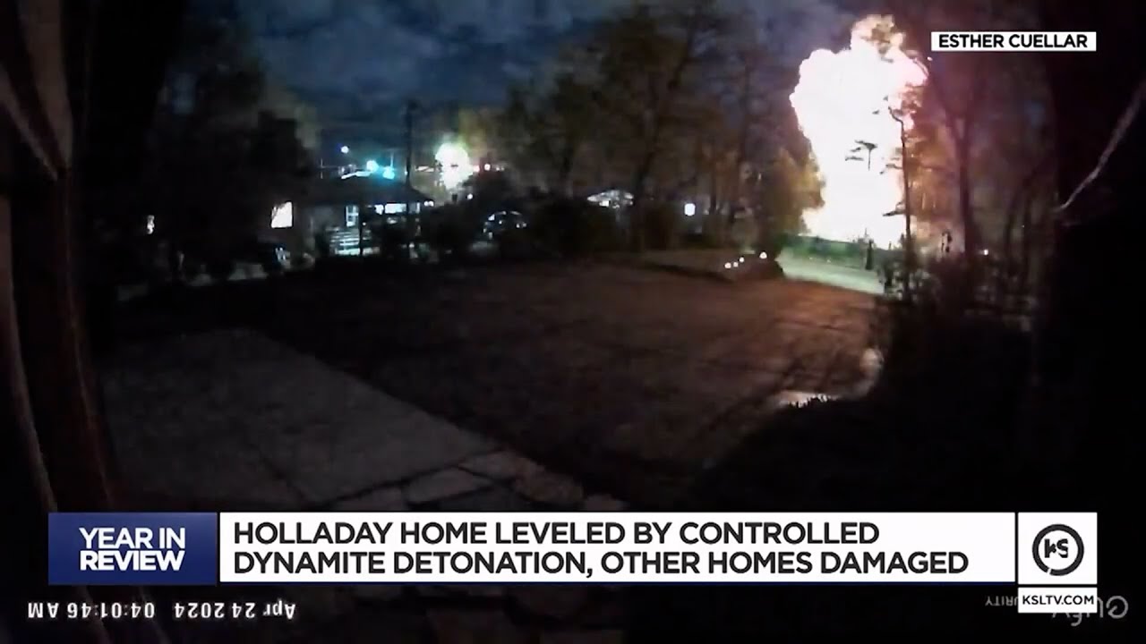 YIR: Holladay home leveled by controlled dynamite detonation, other ...