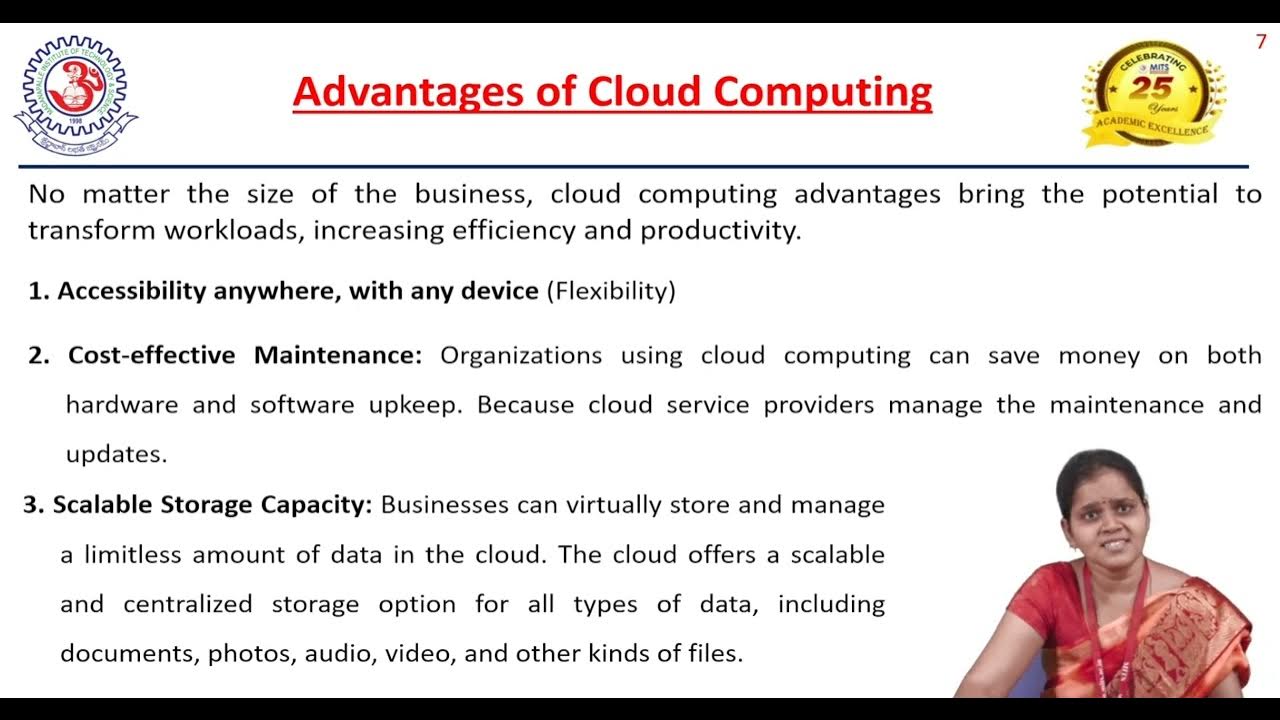 Cloud Computing Fundamentals _ Mrs. G. B. Renuka, Asst. Prof., CSE, MITS - YouTube