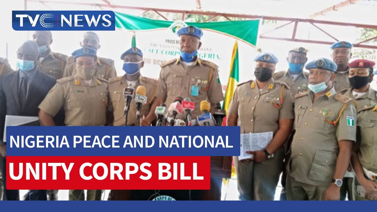 Nigeria Peace And National Unity Corps Bills Scale Third Reading - YouTube