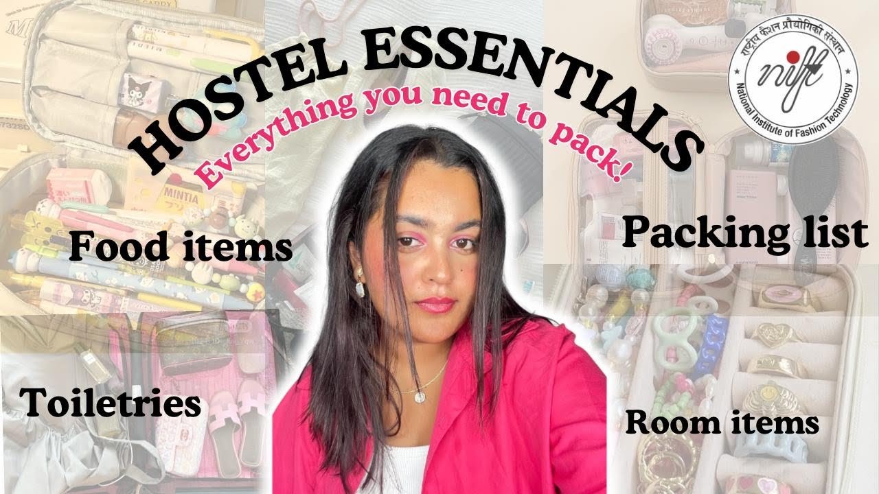 HOSTEL ESSENTIALS | This is all you need to pack | NIFT | NIFT KANNUR - YouTube