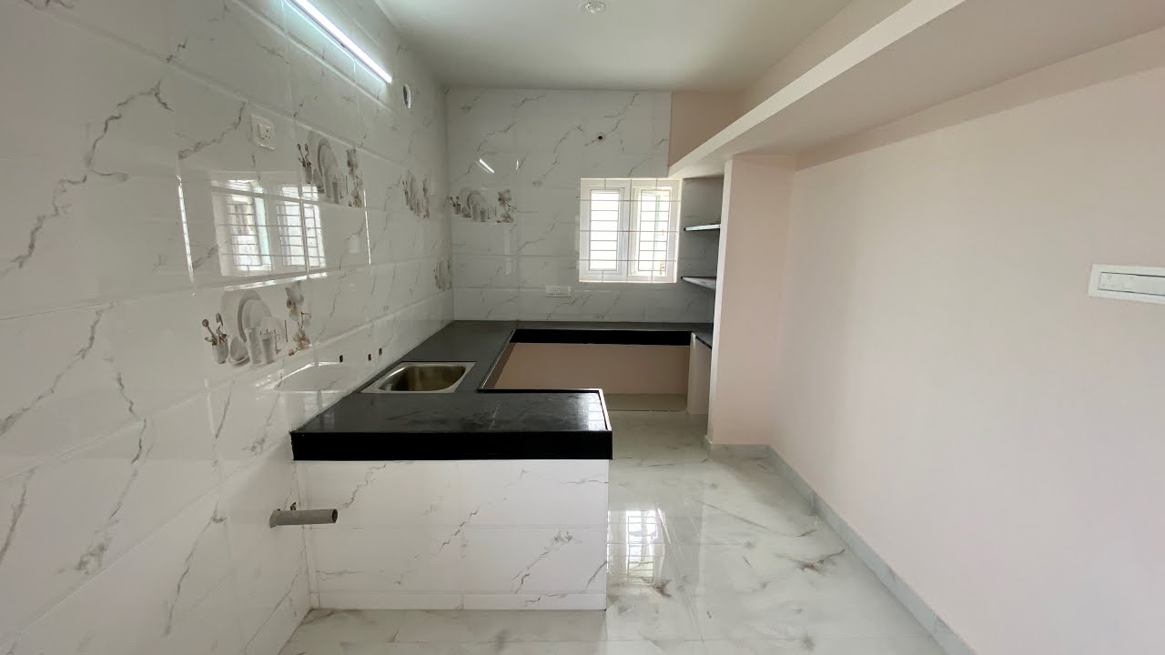 Non-Modular Kitchen Design 10x16feet Size 🔥🔥 U-Shaped Kitchen // Simple ...