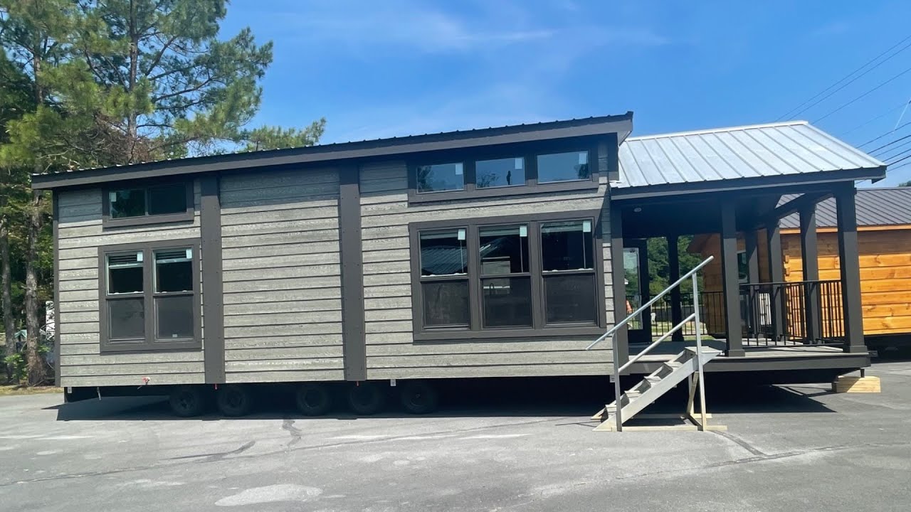 AMAZING RUSTIC BERRY TINY HOUSE AVAILABLE NOW - YouTube