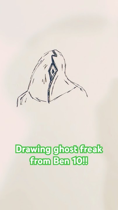 Drawing Ghostfreak from Ben 10 #drawing #shorts - YouTube