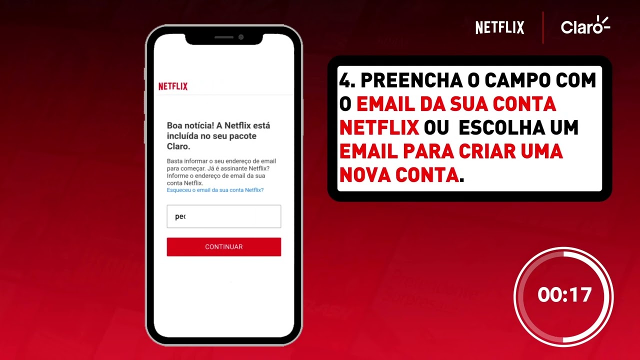Ativação Netflix – Cliente Móvel | Claro - YouTube
