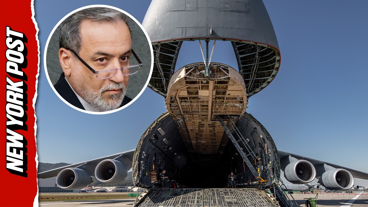 US Air Force C-5M Super Galaxy Lands in UK as Trump Pressures Iran to ...
