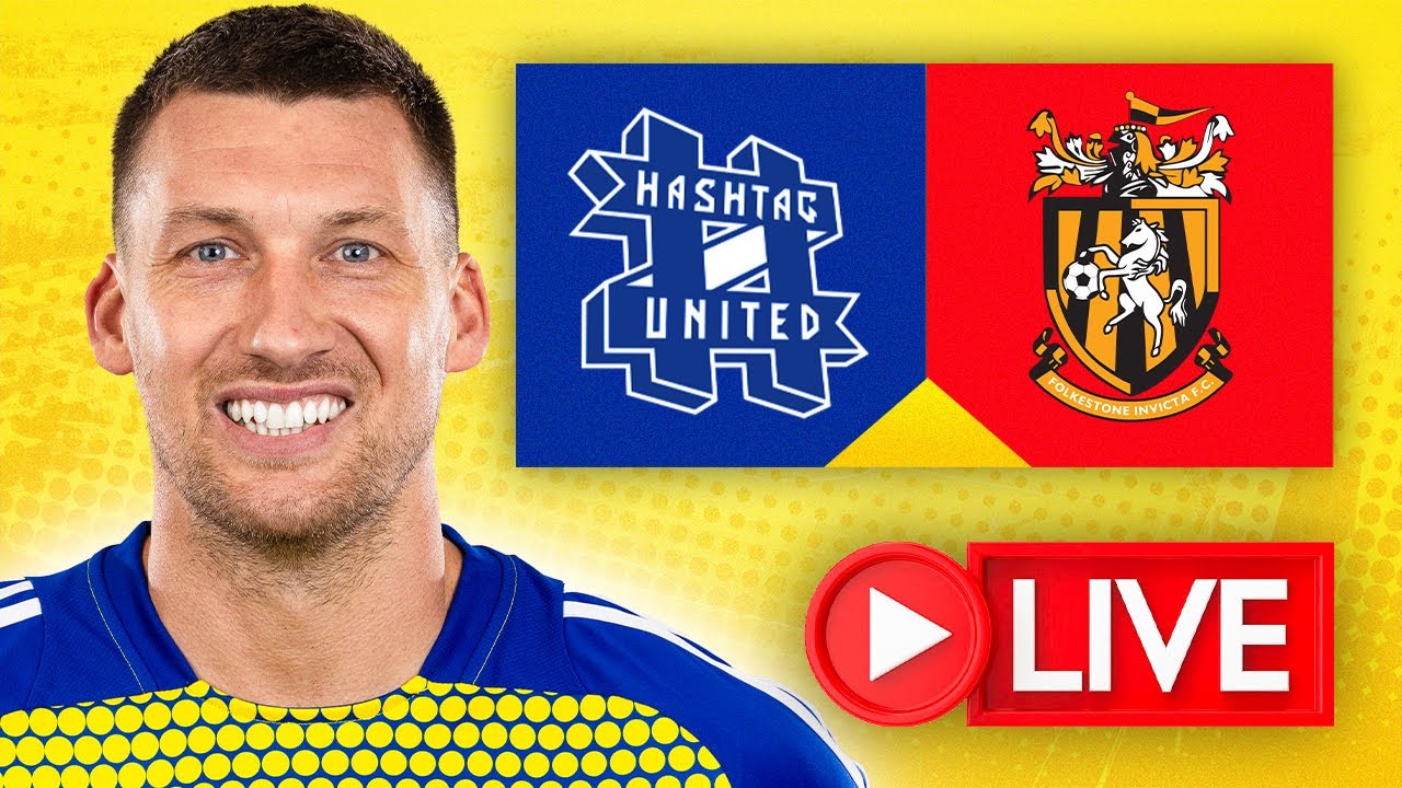 Hashtag United vs Folkestone Invicta - MEMBERS ONLY LIVE STREAM! - YouTube