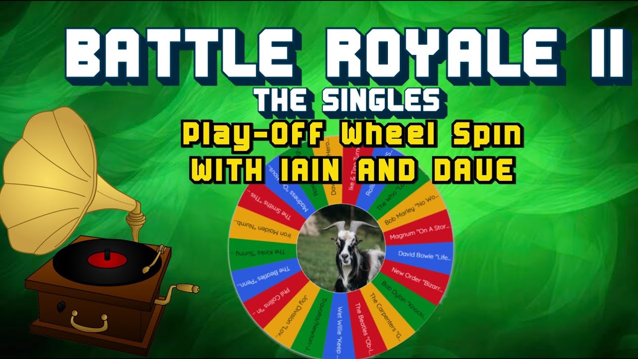 Battle Royale II Play-Off Wheel Spin With Iain & Dave - YouTube