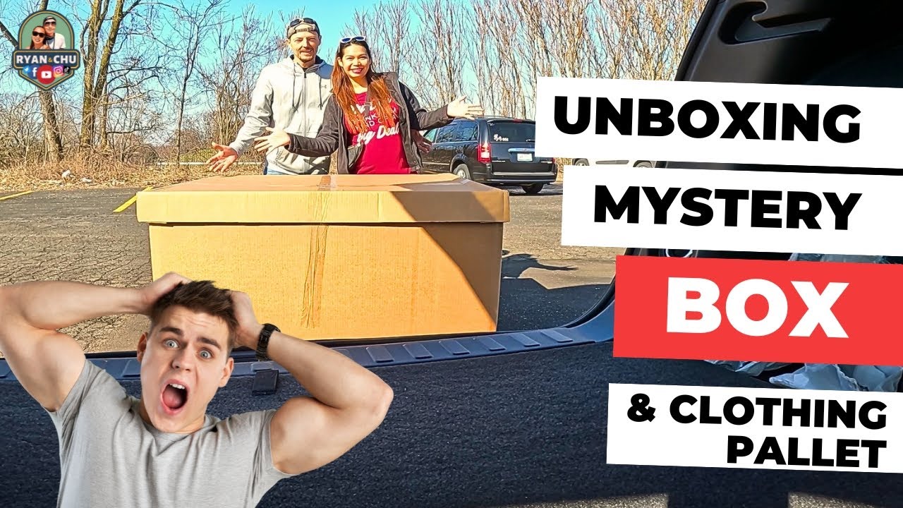 Our First Clothing Pallet Unboxing & Live Auction Experience! - YouTube