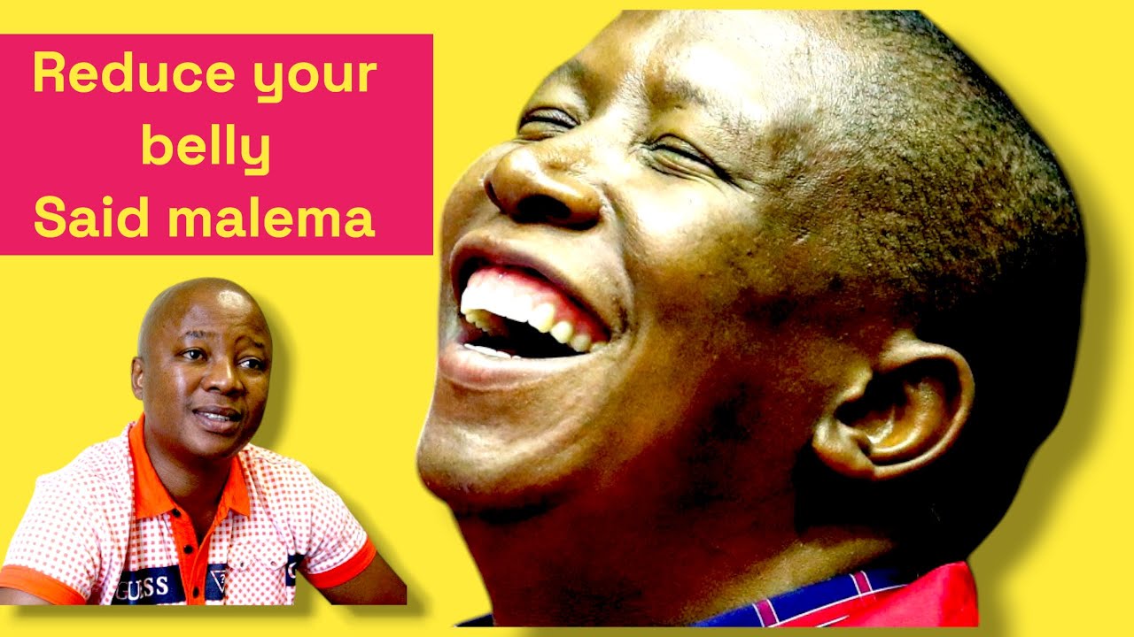 JULIUS MALEMA ON BODY SHAMING FAMOUS DJ ON HIS BIG BELLY - YouTube