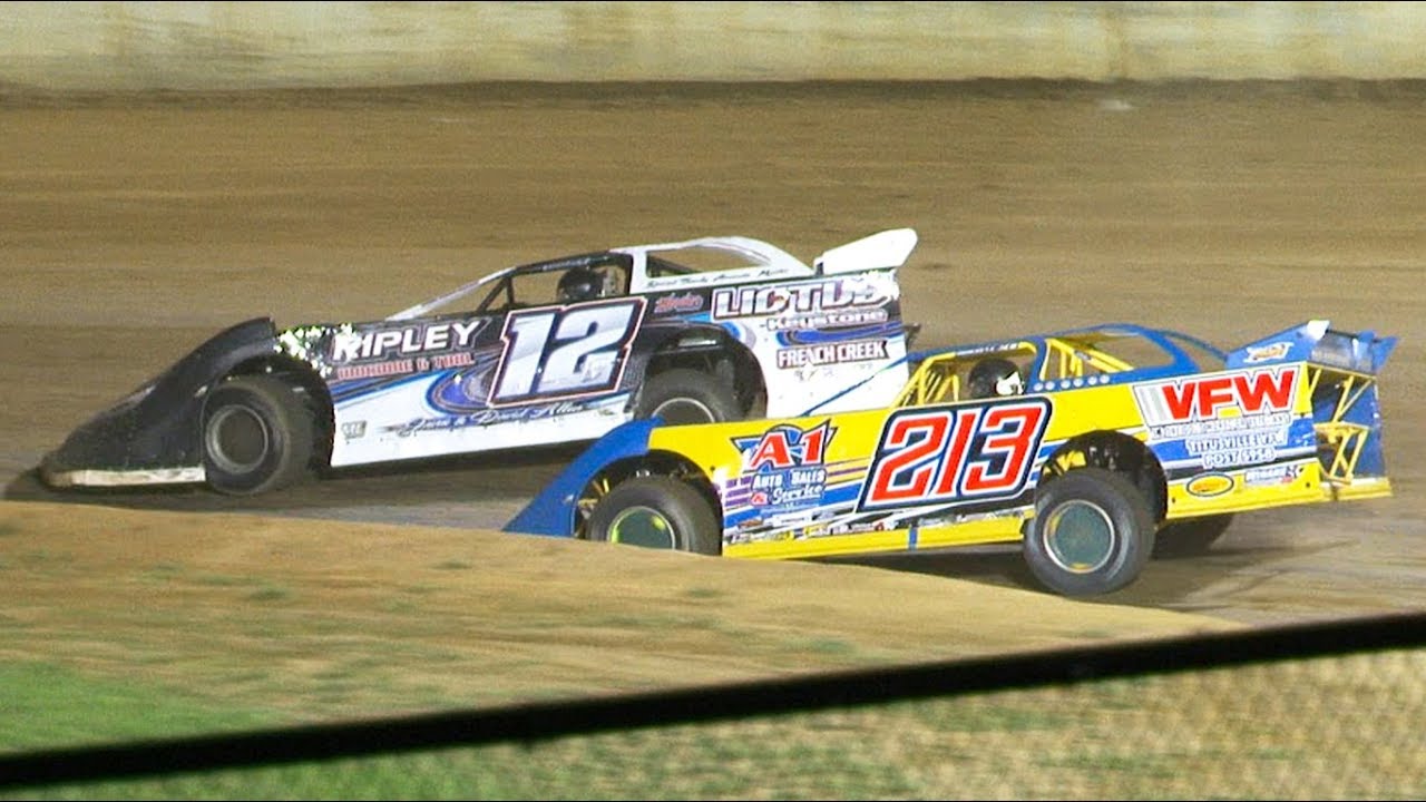 RUSH Crate Late Model Feature | Stateline Speedway | 8-31-19 - YouTube