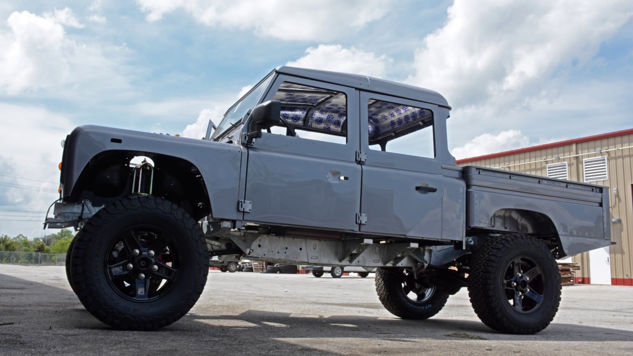 Project Spectre | Custom Defender 130 - YouTube