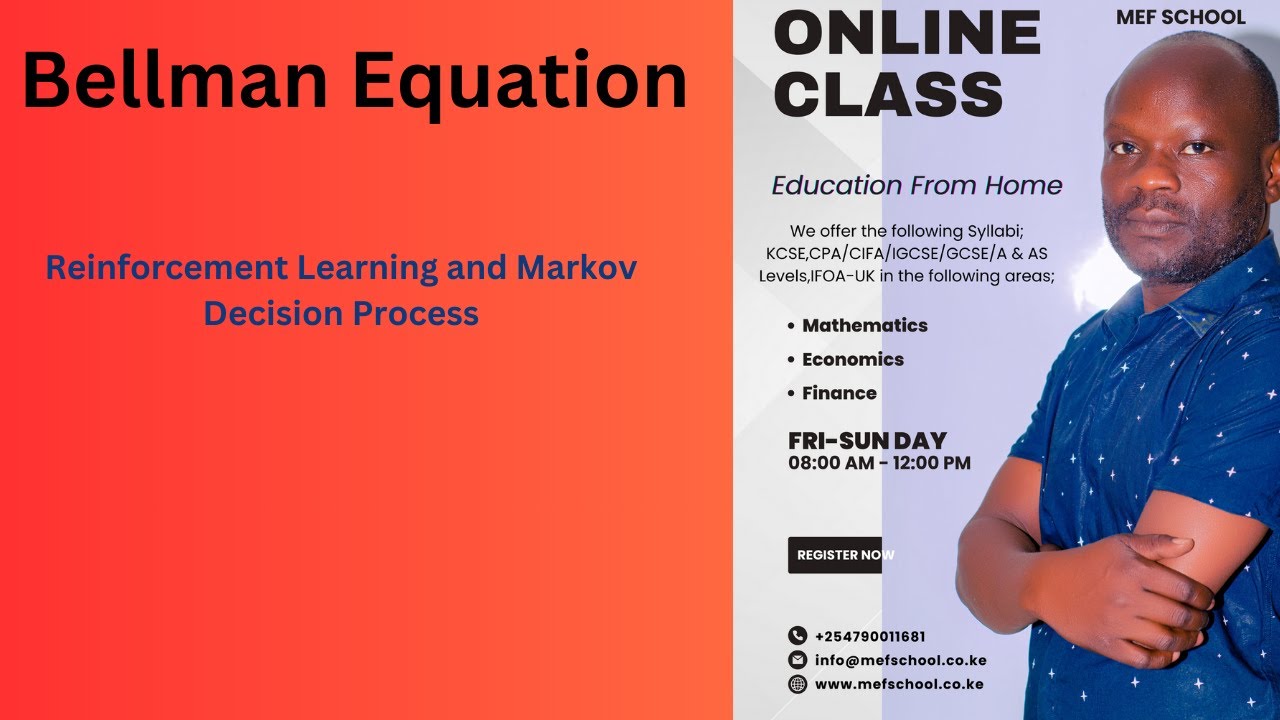 Bellman Equation in Reinforcement Learning||Mathematics, Economics ...