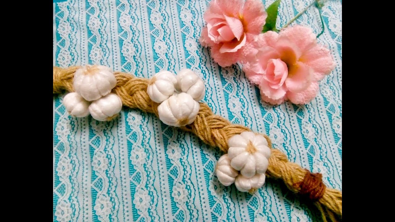 Handmade Garlic - Kitchen Decor Kids & Crafts - YouTube