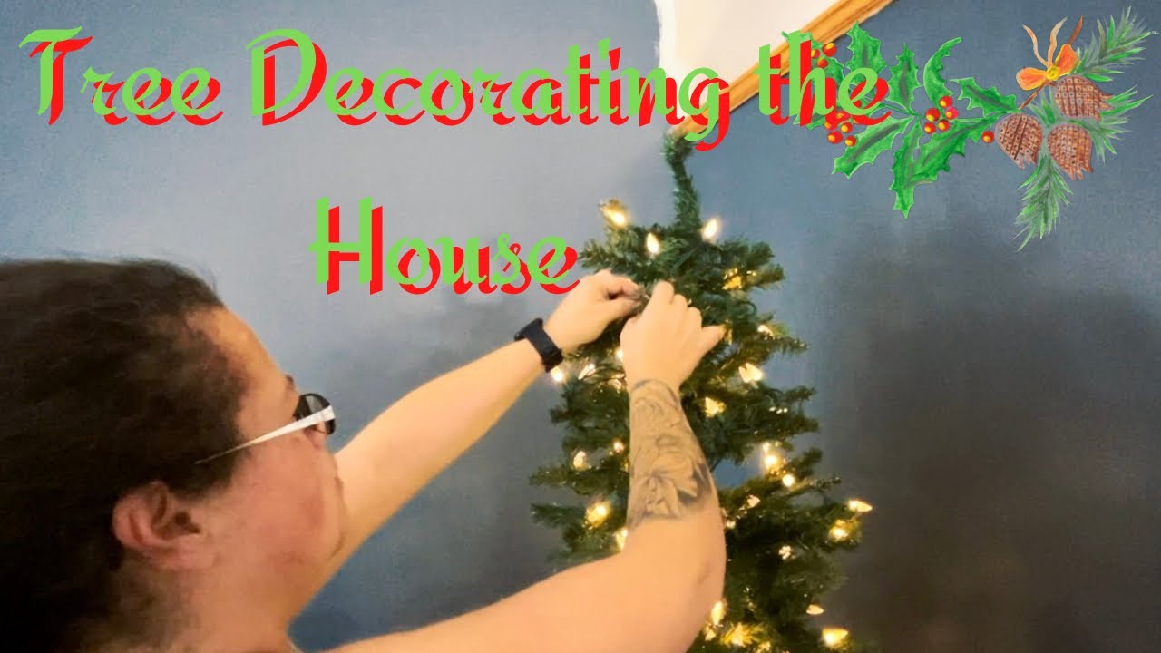 Tree Decorating The House for Christmas || Vlogmas 2022 Video #2 - YouTube