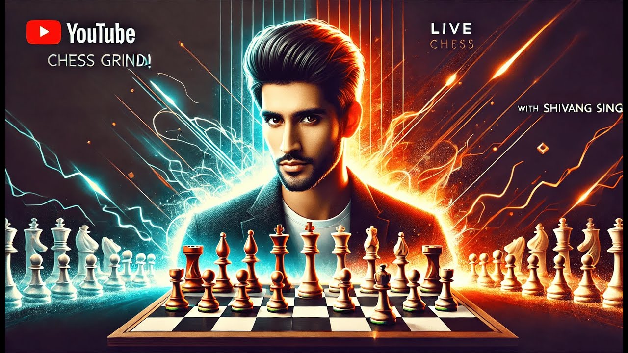 Live Chess Grind with Chess Master Shivang Singh | Strategy, Tactics ...