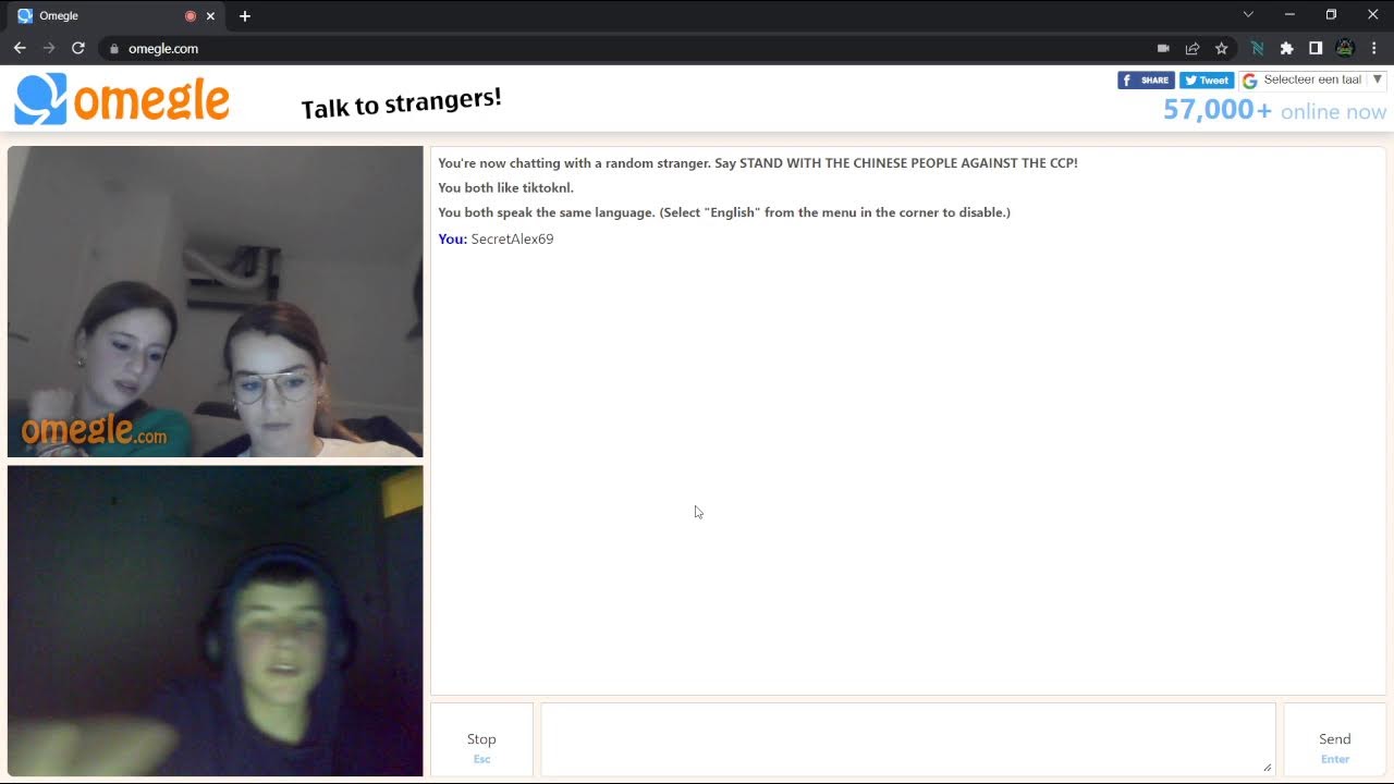 Omegle Tiktok Nl Youtube