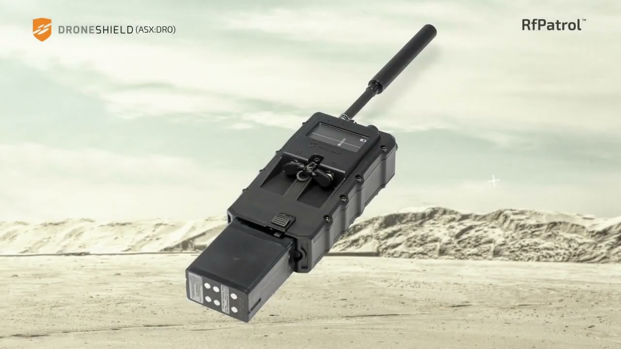 Droneshield RfPatrol MKII - YouTube