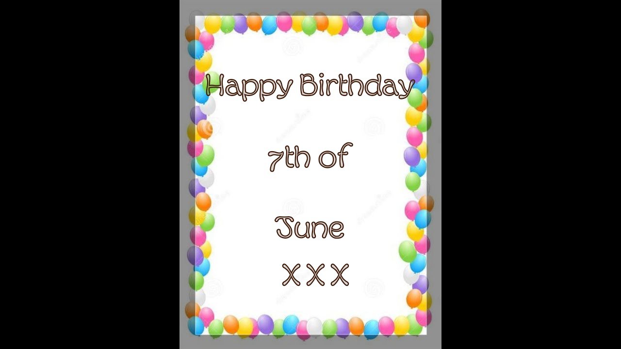 🎂 Happy Birthday 7th June 🎂Which Celebrities Share Your Birthday?🎂 ...