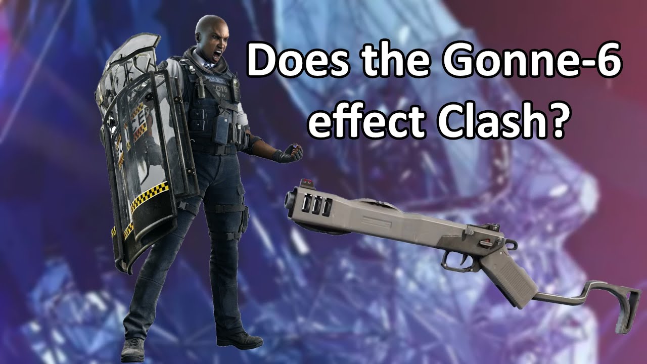 Does the Gonne-6 effect Clash's shield? - YouTube