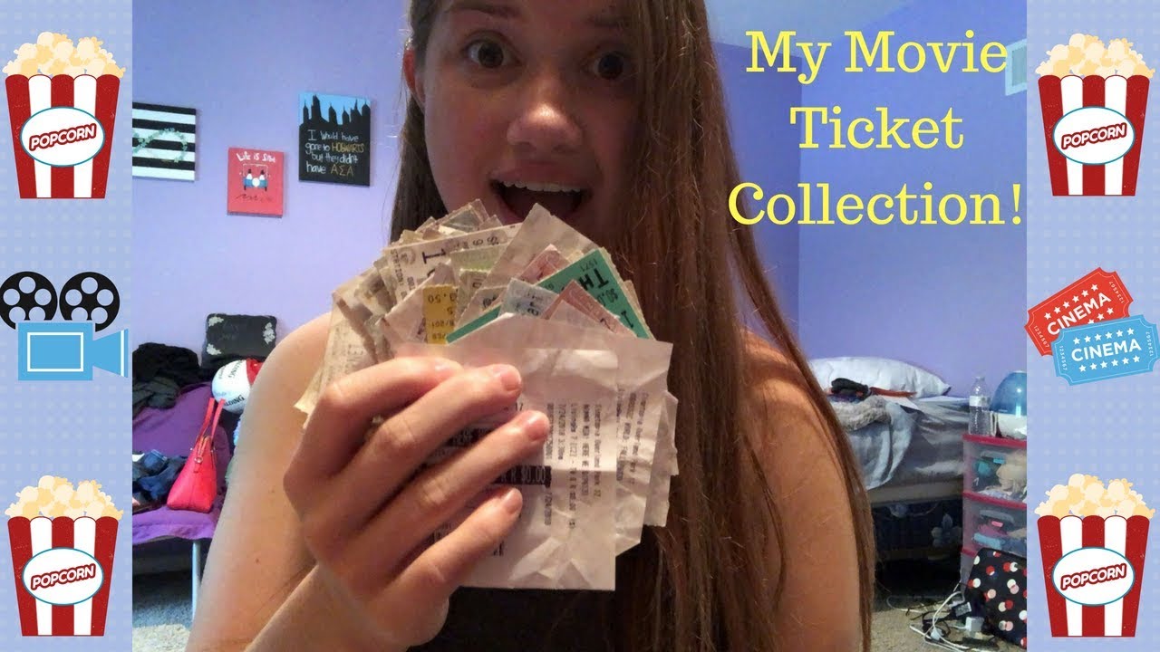 My Movie Ticket Collection! (8 years worth) - YouTube