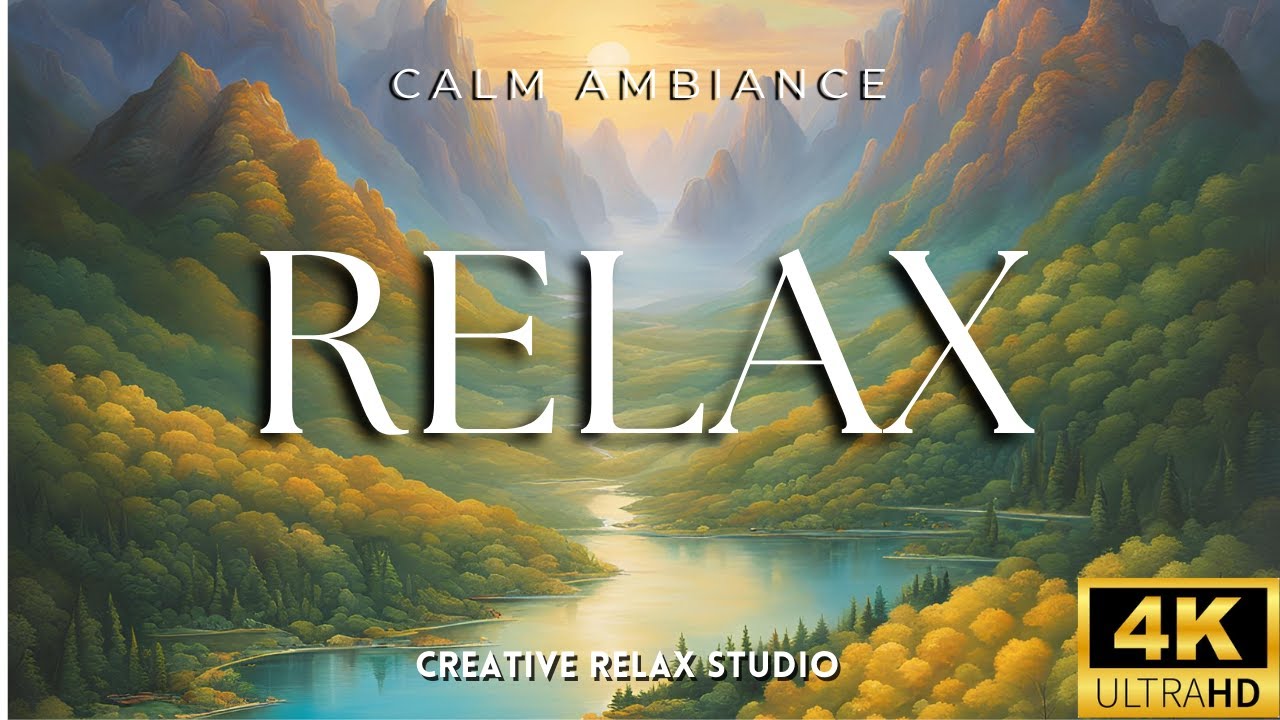 4K Video - Relax - Relaxing Music for Sleep, Meditation, Stress Relief ...
