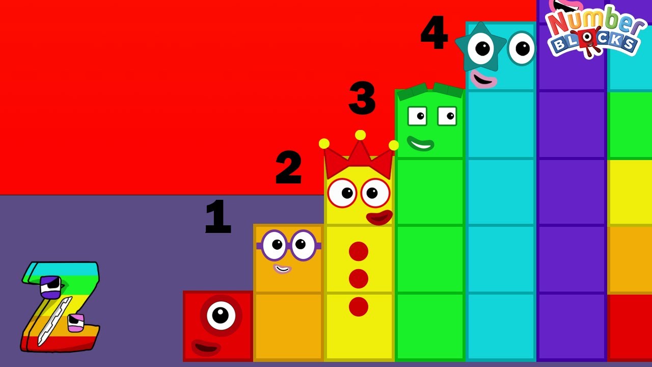 Alphabet Lore Z RAINBOW Jump and Count Numberblocks Step Squad - YouTube