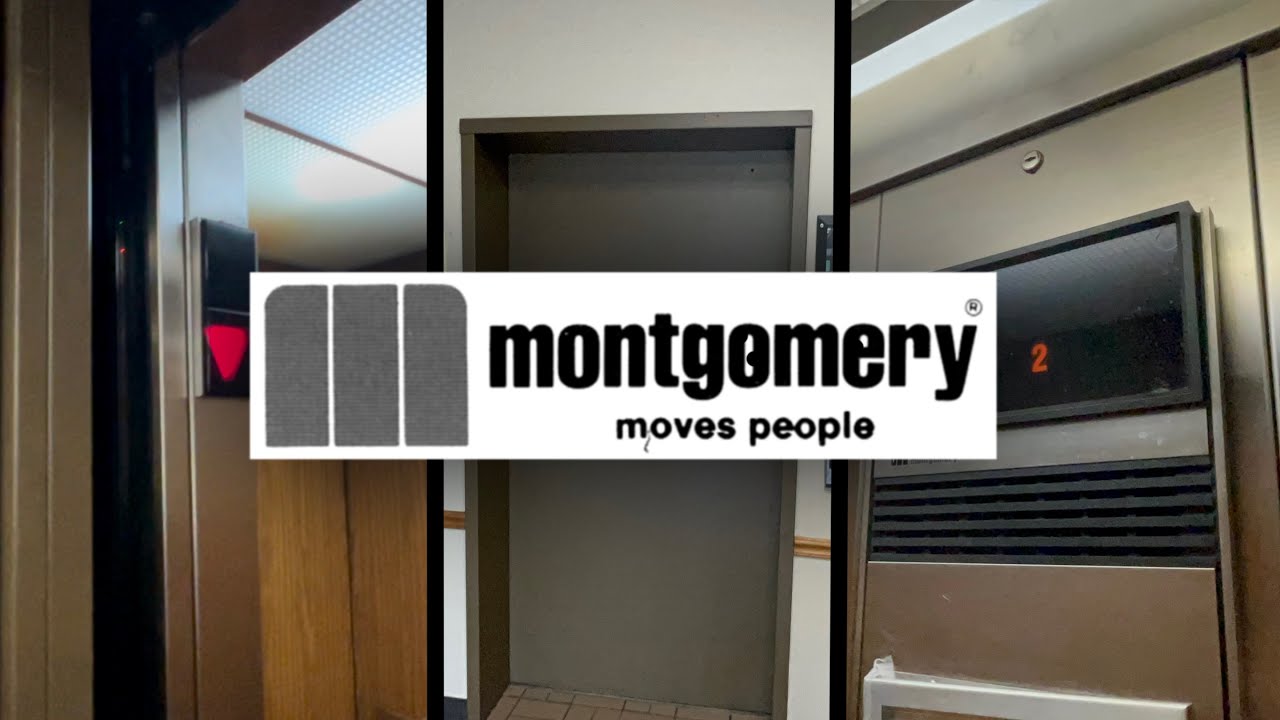 Pristine vintage Montgomery Vector Hydraulic Elevator at Harlan prof ...